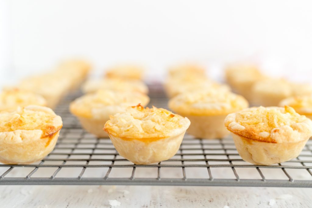 Coconut Almond Tassies - Bunny's Warm Oven