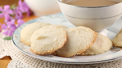 Whipped Shortbread Drop Cookies - Bunny's Warm Oven