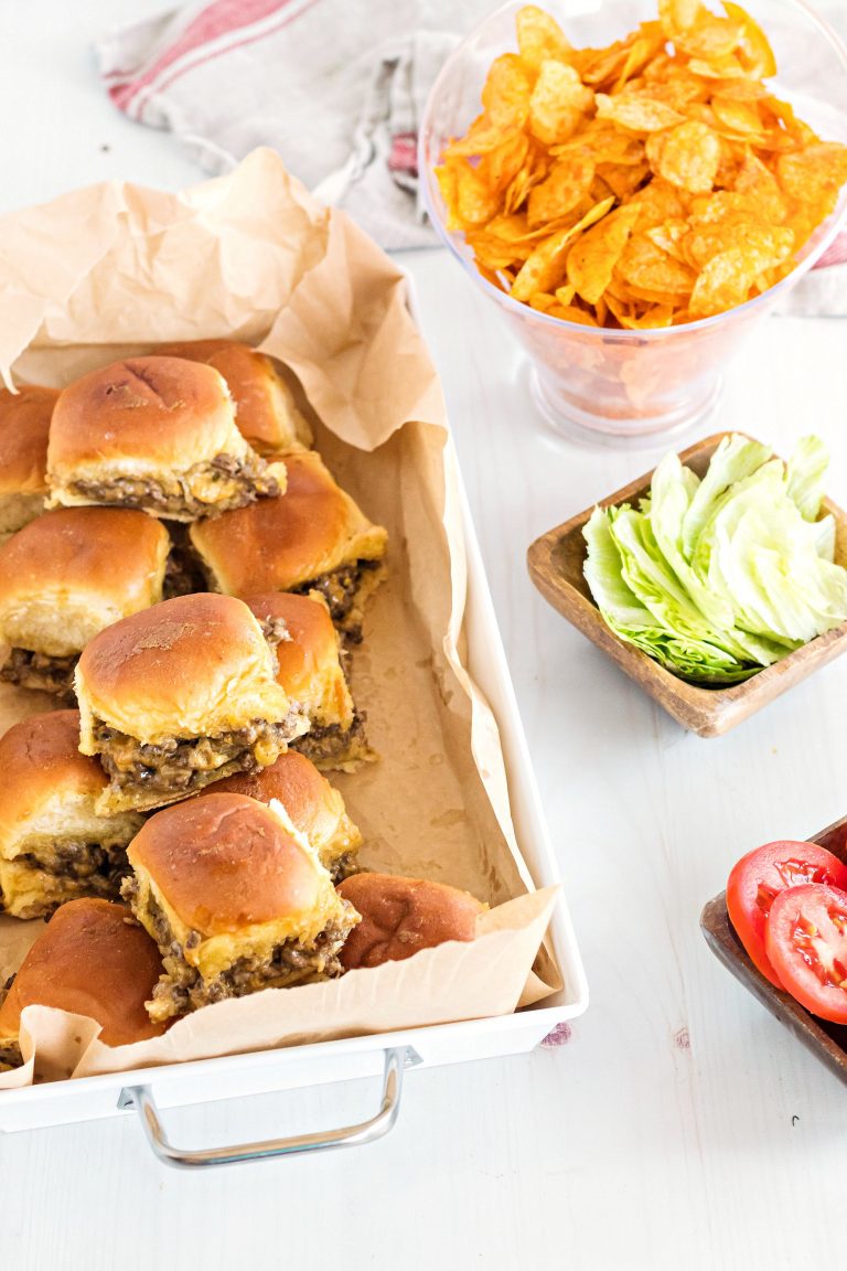 Cheeseburger Sliders - Bunny's Warm Oven